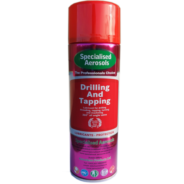 Drilling / Tapping Lubricant Spray 500ml Buy at TFP Ltd